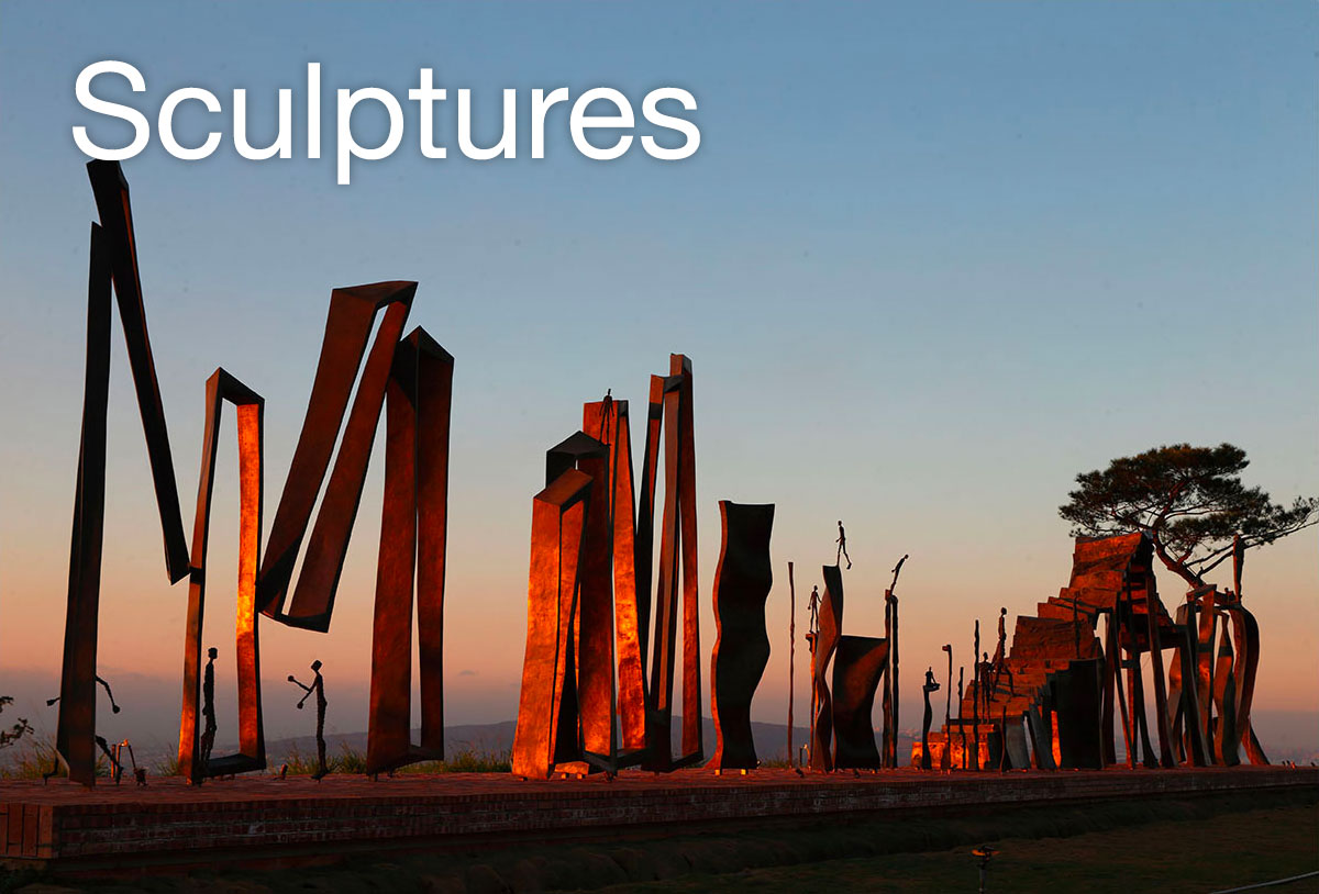 List of exhibitions & installations - Sculpture Val - French ...